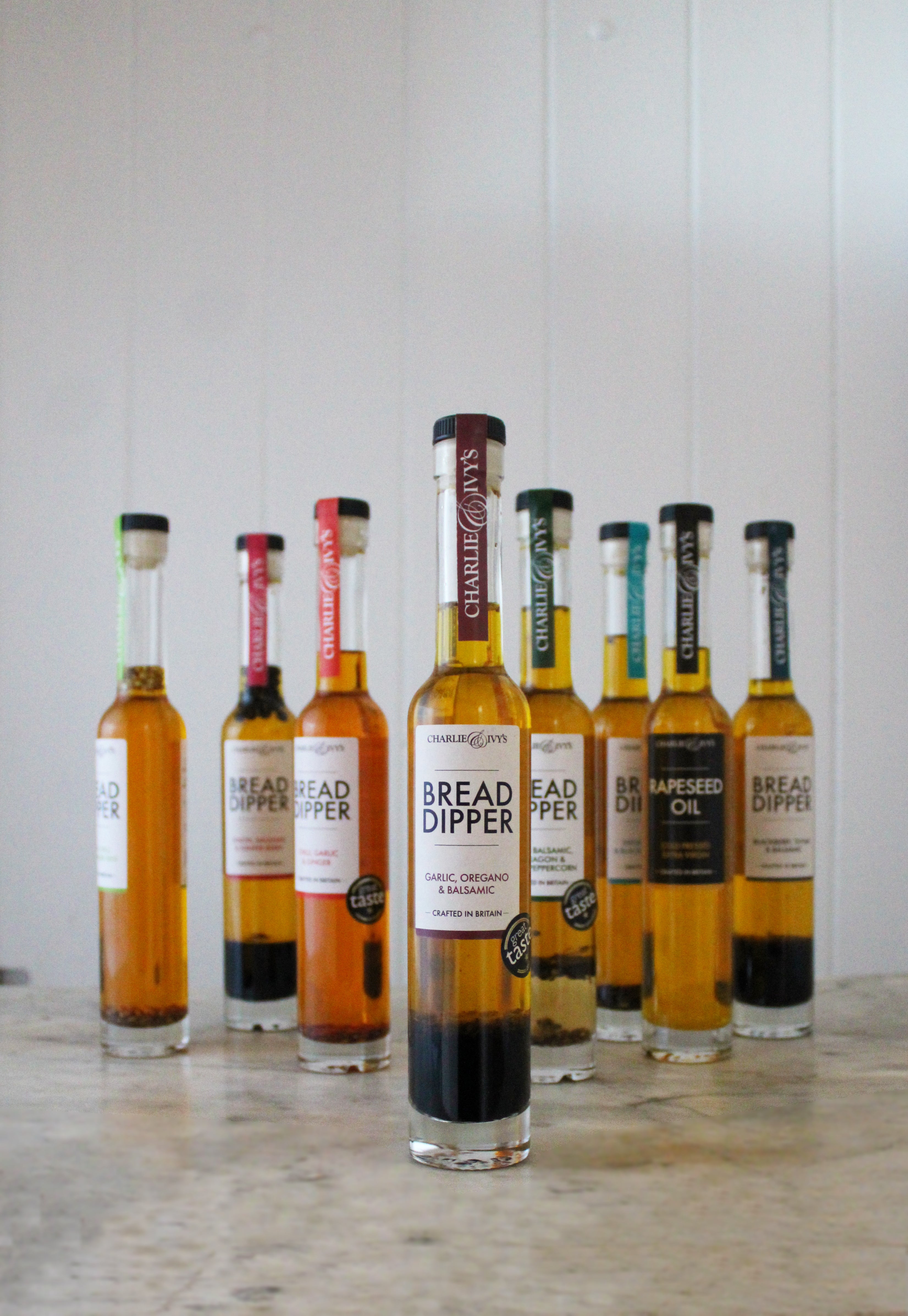Our new Bread Dipper range from Charlie & Ivys – Burren Balsamics