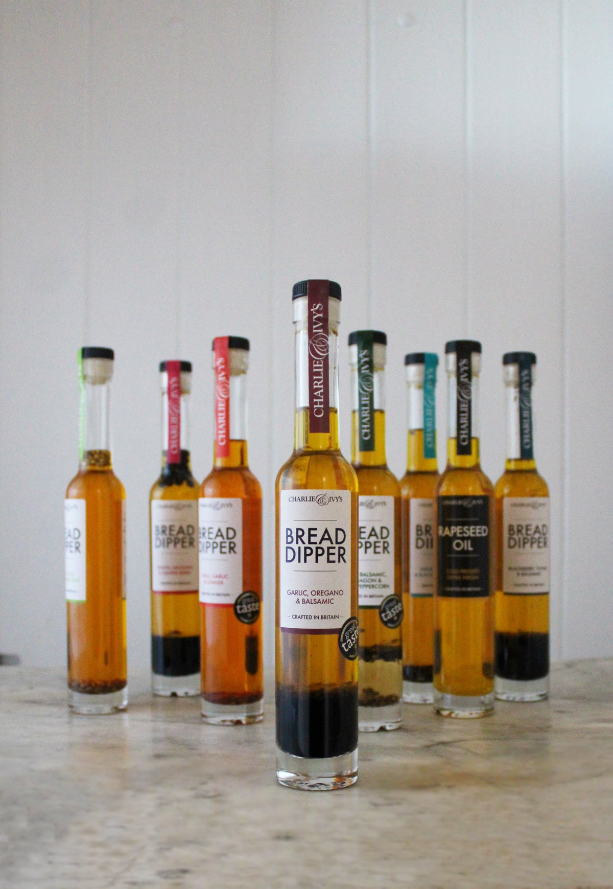 Our new Bread Dipper range from Charlie & Ivys – Burren Balsamics