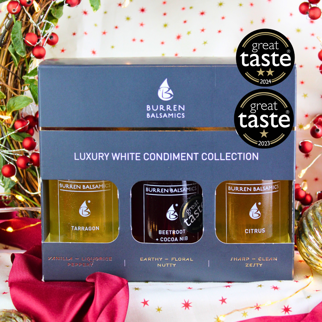 Luxury White Condiment Collection – Burren Balsamics